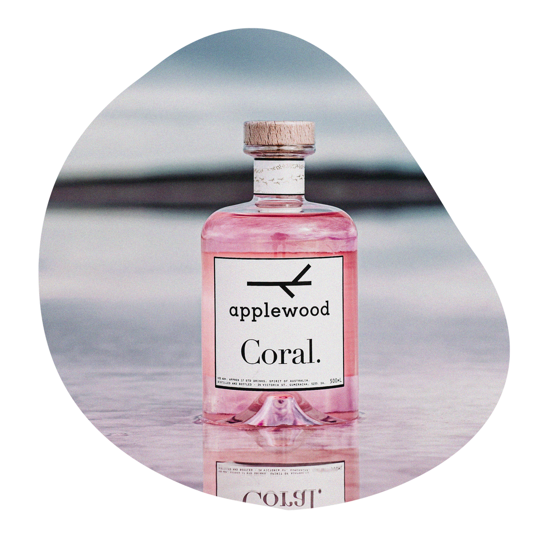 Applewood Coral Gin 500mL – Applewood Distillery