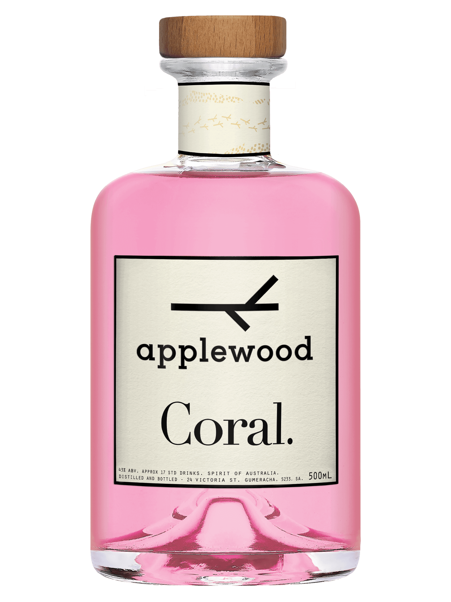 Applewood Coral Gin 500mL – Applewood Distillery