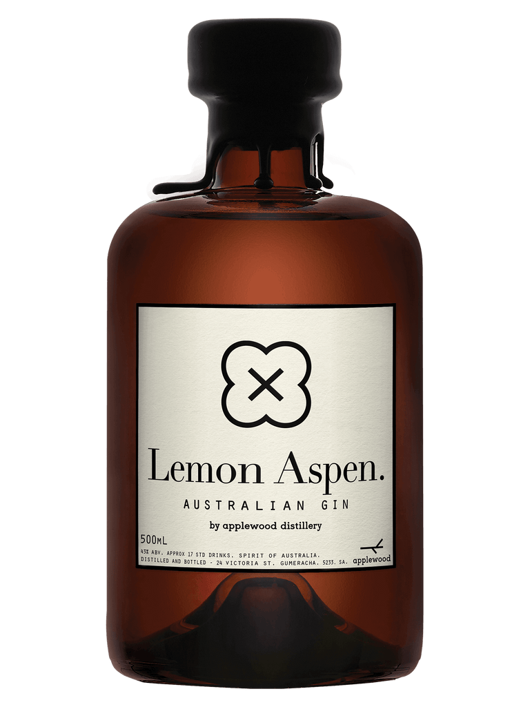 Lemon Aspen Gin 500ml – Applewood Distillery